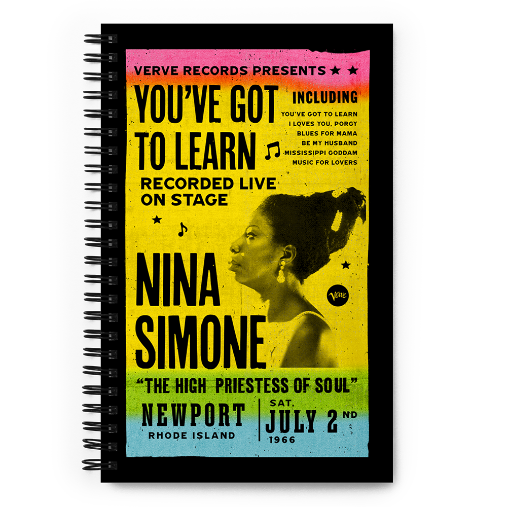 You’ve Got To Learn Notebook - Nina Simone Official Store
